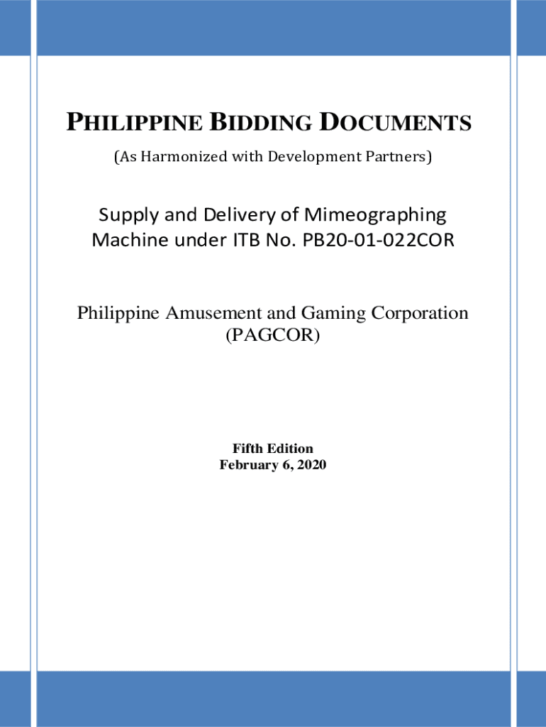 Fillable Online Bidding Documents for Procurement of Information Systems ... Fax Email Print ...