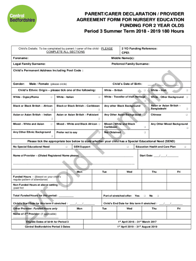Fillable Online Sample Parental Agreement Form Fax Email Print - pdfFiller