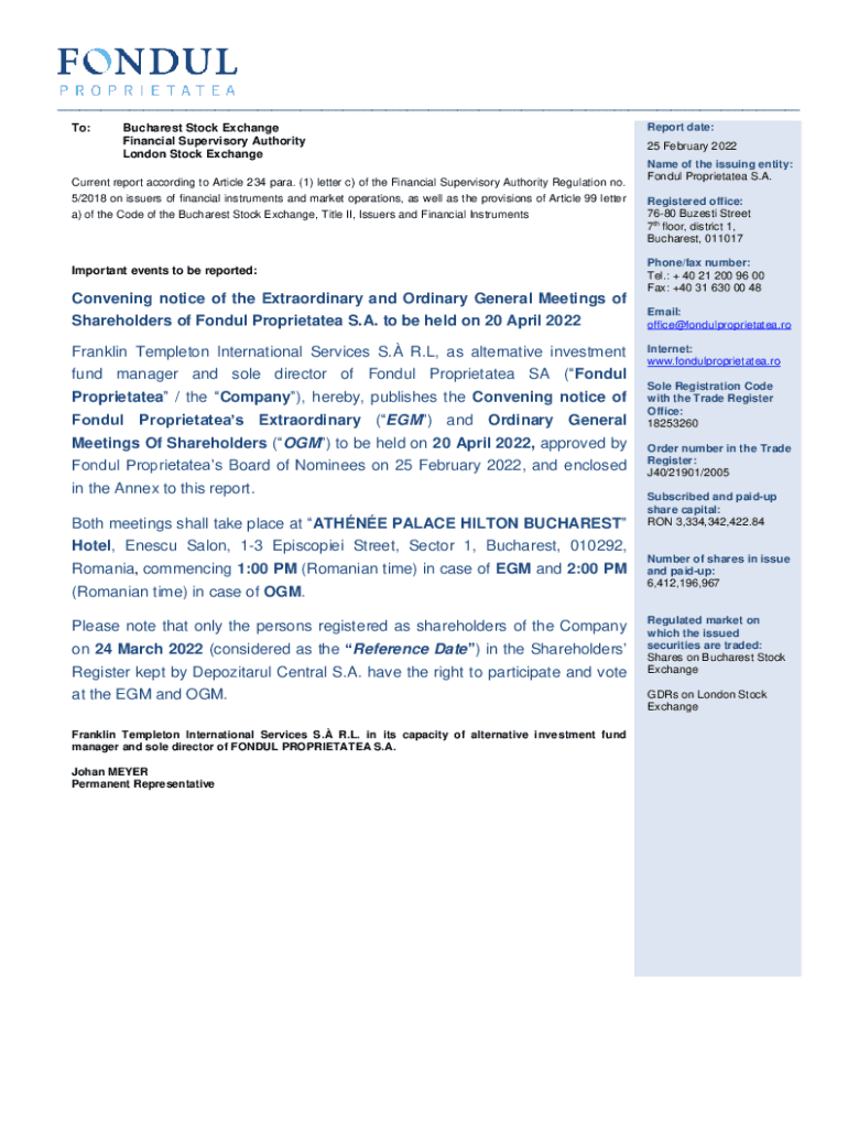 Fillable Online Memo regarding several amendments of the Constitutive ...