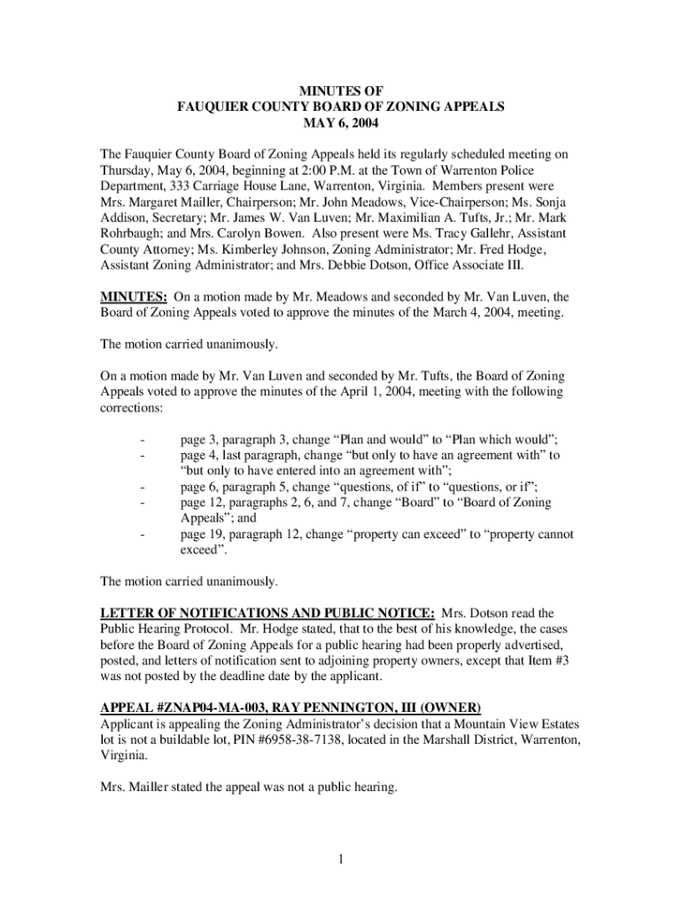 Fillable Online Fillable Online fauquiercounty Department, 333 Carriage ...