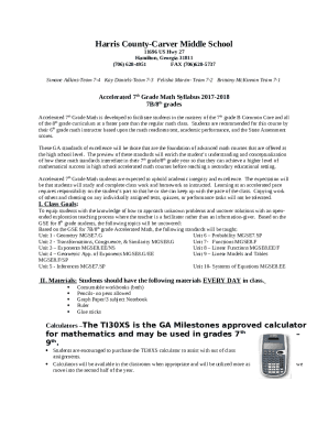 Harris County Carver Middle School / Homepage Doc Template | pdfFiller