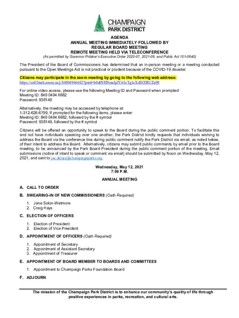 Fillable Online (As permitted by Governor Pritzkers Executive Order ...