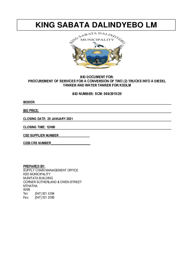 Fillable Online ksd gov Procurement of Services for a Conversion of Two ...