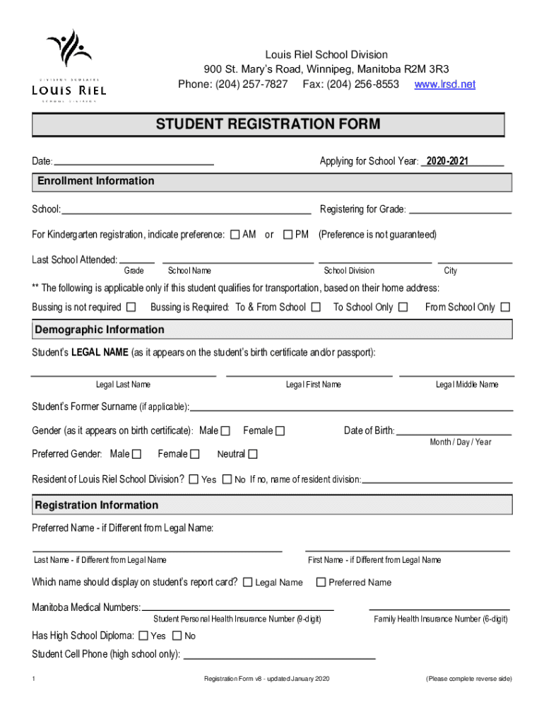 Fillable Online Map for Louis Riel School Division Fax Email Print ...