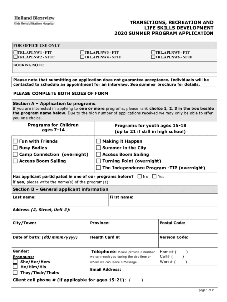 Fillable Online Focus On Transitions: Post-Secondary Education ...