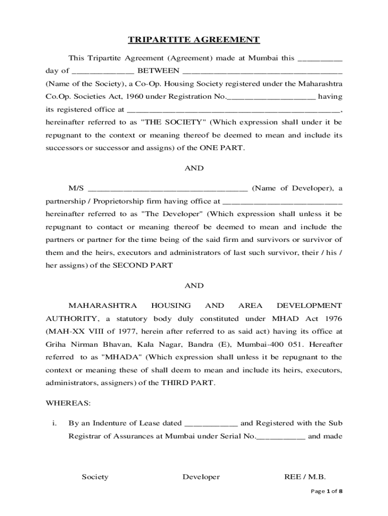 Fillable Online Deed of Tenancy Transfer Fax Email Print - pdfFiller