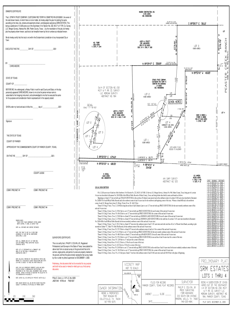 Fillable Online SURVEYOR'S CERTIFICATE This is to certify that I, PHILIP E ... Fax Email Print ...