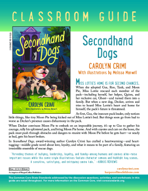 Fillable Online Secondhand Dogs Book Review : Heart-Warming Story About ...