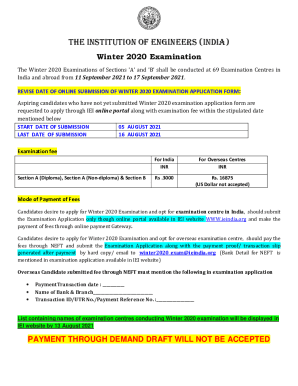 Fillable Online AMIE Exam Details, Study Material and Registration Fax ...