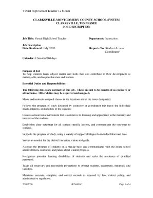 Fillable Online Clarksville-Montgomery County School System, Case Study ...