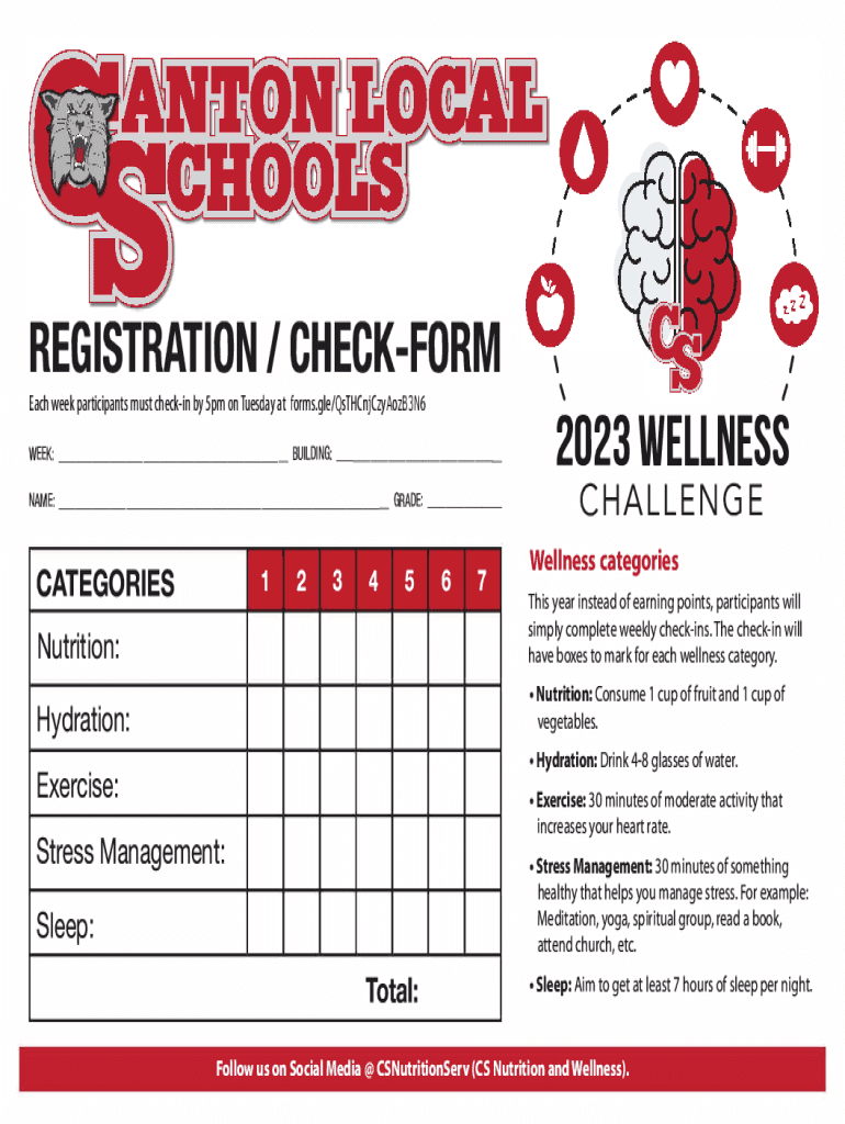 Fillable Online REGISTRATION / CHECK-FORM 2023 WELLNESS Fax Email Print ...