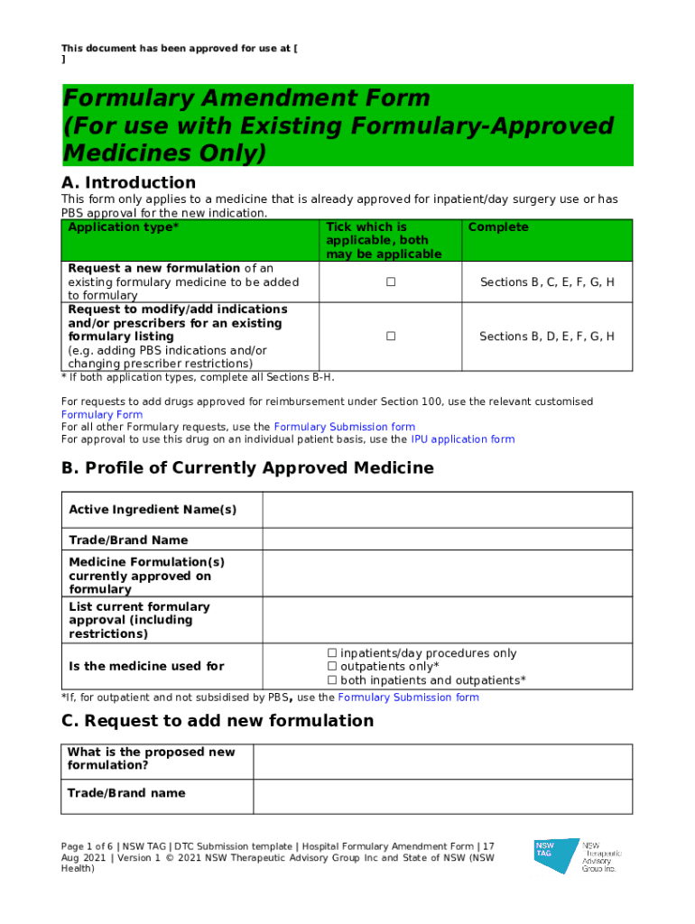 Individual Patient Use (IPU) Medicine Request - SA Health Doc Template ...