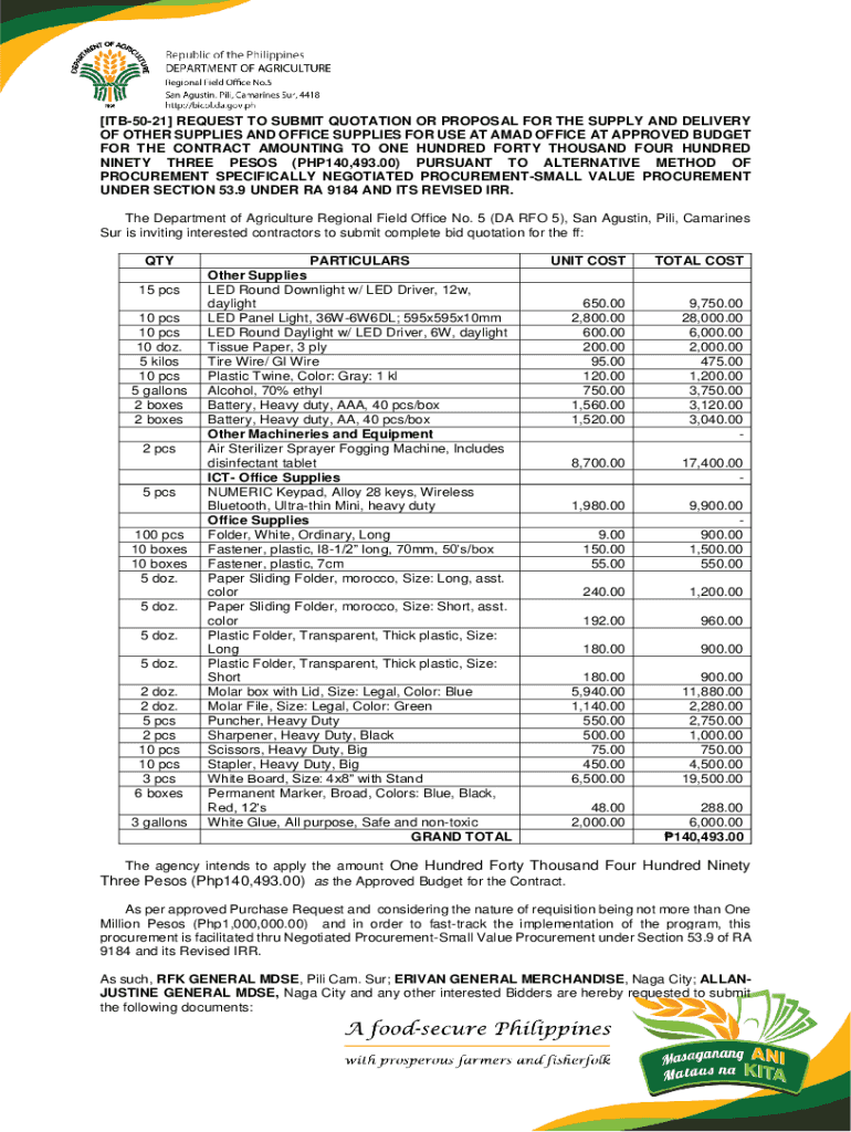 Fillable Online bicol da gov SHARED SERVICES CANADA - Request for Quotation for ... Fax Email ...