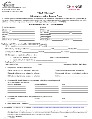 Fillable Online dvha vermont Tricare prior authorization form pdf Fax ...