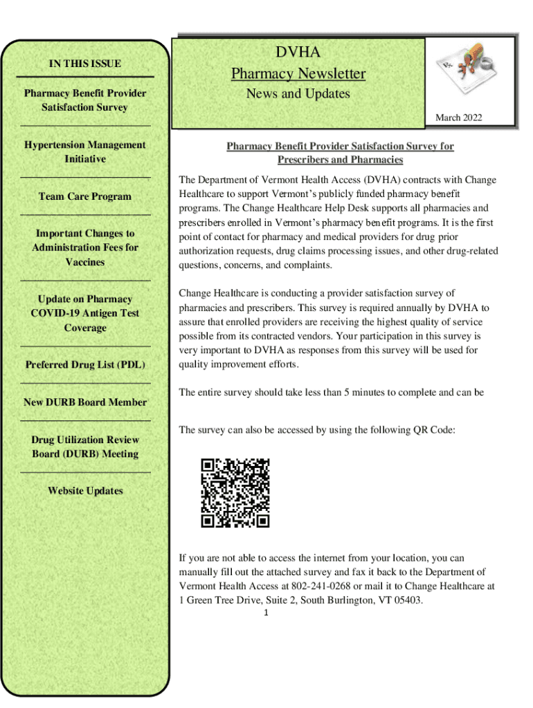 Fillable Online dvha vermont Role of the pharmacist in reducing ... Fillable Online dvha vermont Role of the pharmacist in reducing ...