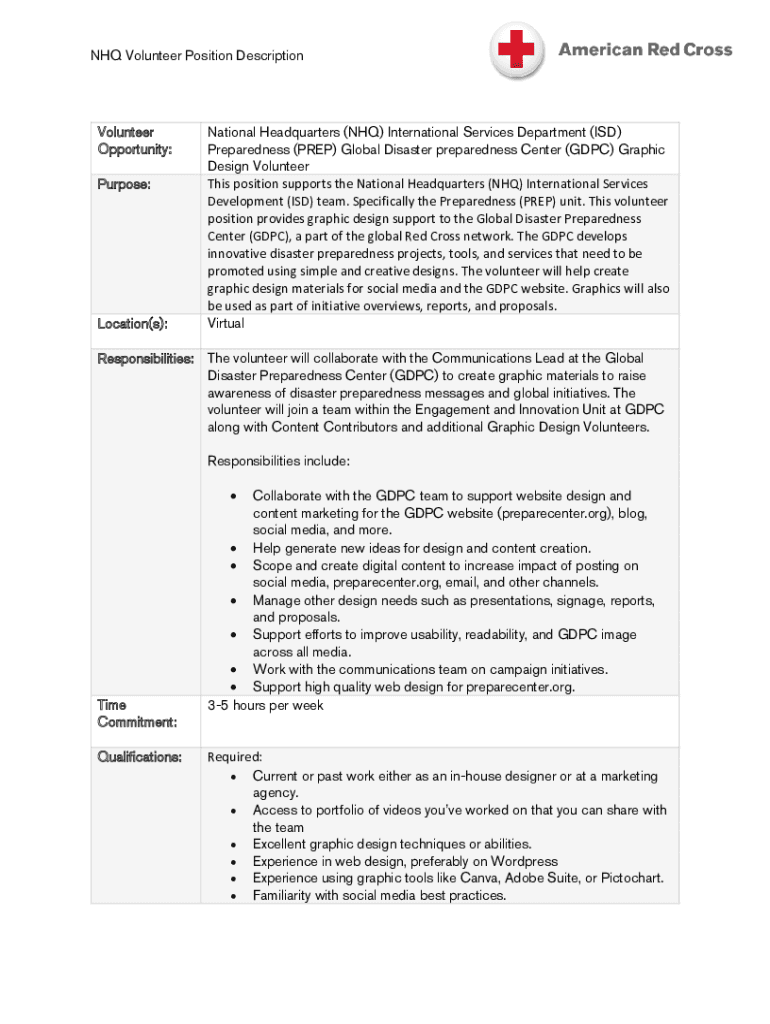 Fillable Online Preparing For Disasters: How Volunteer Organizations ...