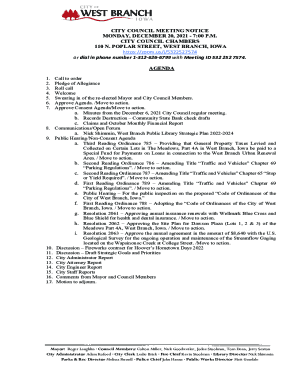 Fillable Online Swearing in of the re-elected Mayor and City Council ...