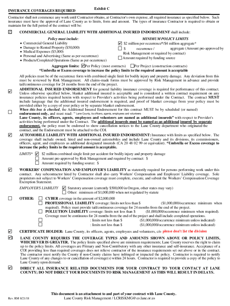 Fillable Online lane county, oregon public works department waste ...