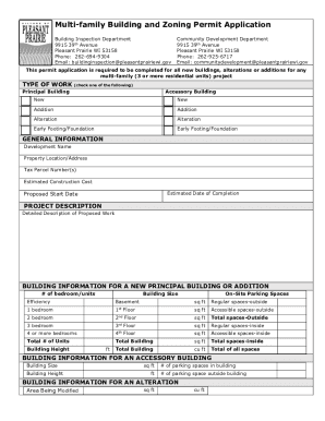 Fillable Online Building Inspection - the City of Racine Fax Email ...