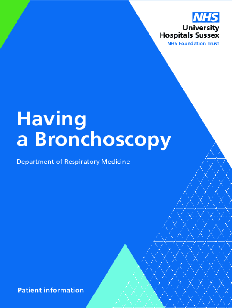 Fillable Online Having a Bronchoscopy - Royal United Hospitals Bath Fax ...