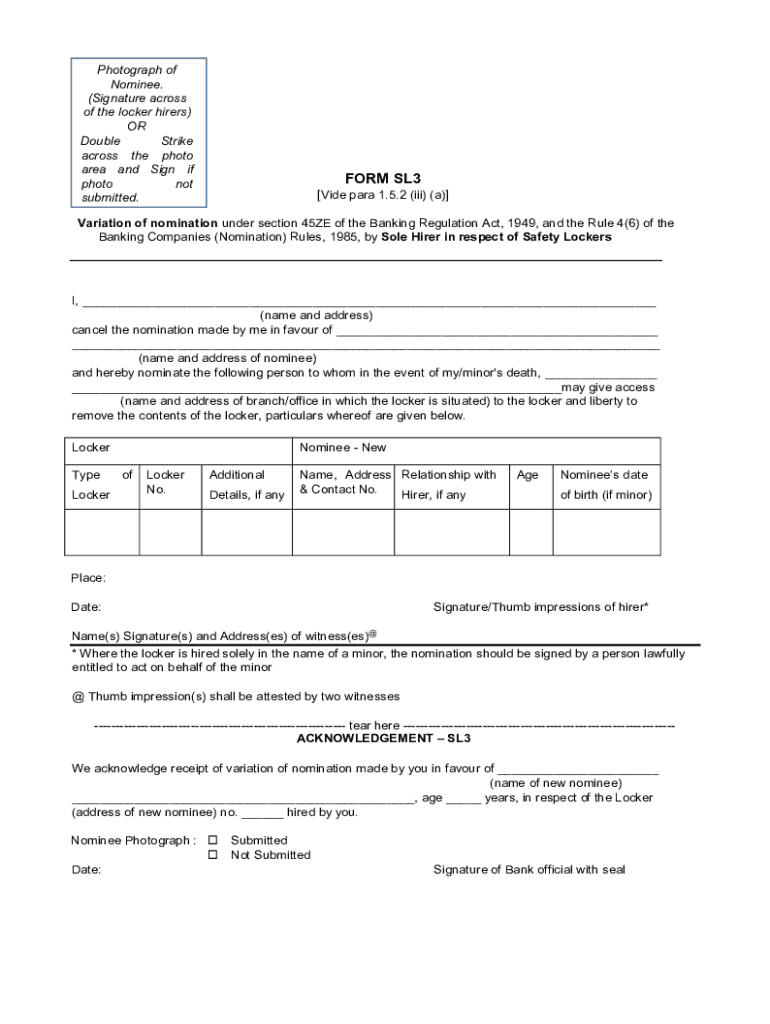 Fillable Online SOP for Settlement of Claims and Return of Articles in Safe ... Fax Email Print ...