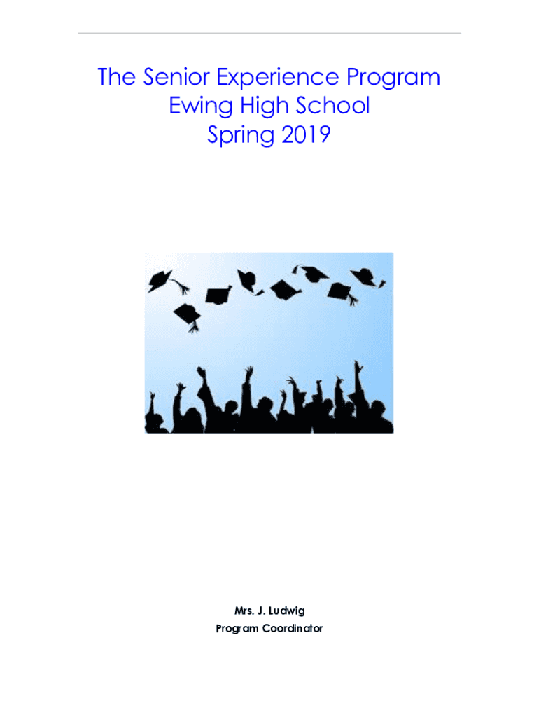 Fillable Online Senior Experience - Ewing High School Fax Email Print - pdfFiller