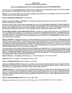 Fillable Online Notice of Preparation (NOP) for Specific Plan (SP) No ...