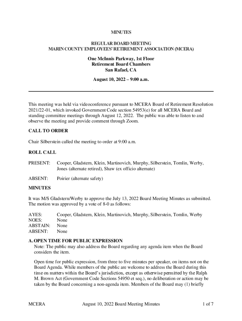 Fillable Online 2021/22-01, which invoked Government Code section 54953 ...