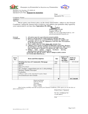 Fillable Online Conditions, stating the shortest time of delivery and ...