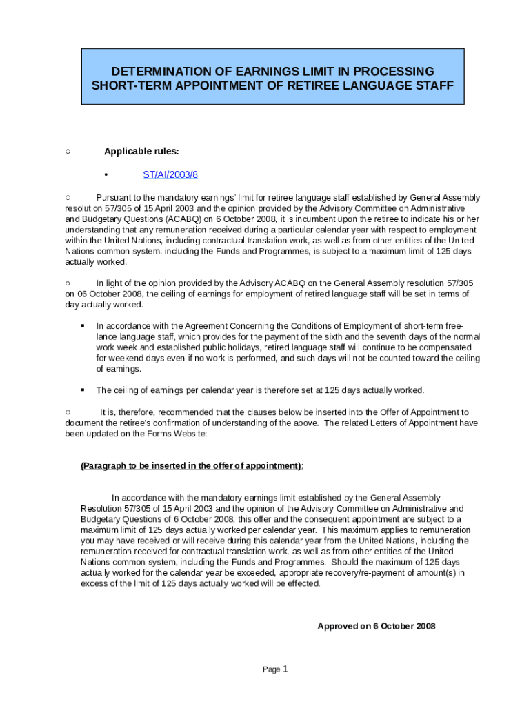 UNMemo.dot. UN internal memorandum (a MS Word 97 template) - hr un Doc ...