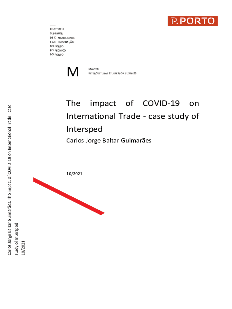 Fillable Online recipp ipp The impact of COVID-19 on International ...