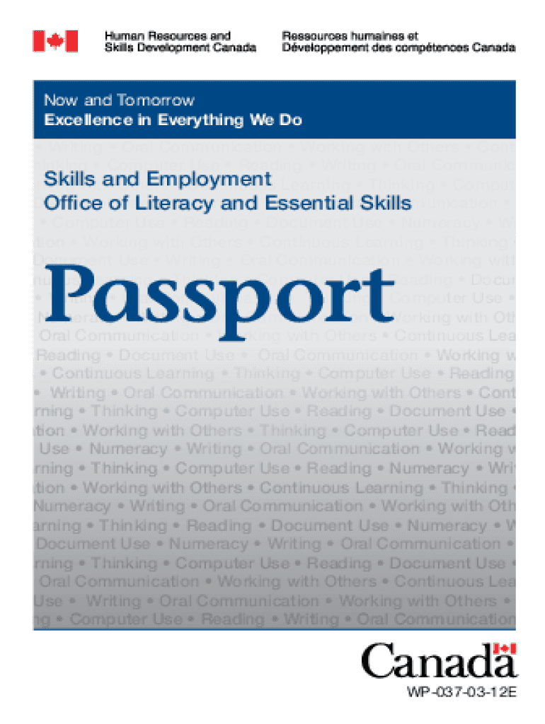 Fillable Online publications gc How to Demonstrate Oral and Written Communication on Your ...