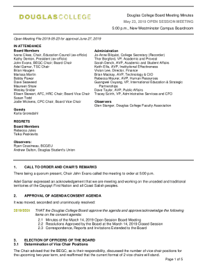 Fillable Online COLLEGE BOARD OPEN SESSION ... - Douglas College Fax Email Print - pdfFiller