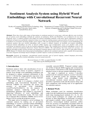 Fillable Online Sentiment Analysis System using Hybrid Word Embeddings ...