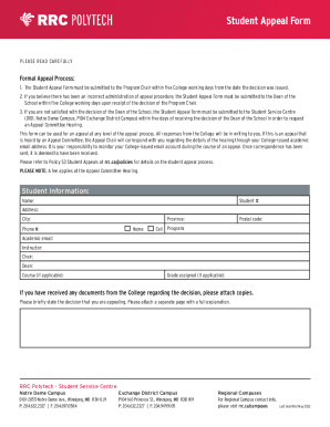 Fillable Online Academic Appeal Form - Studylib Fax Email Print - pdfFiller