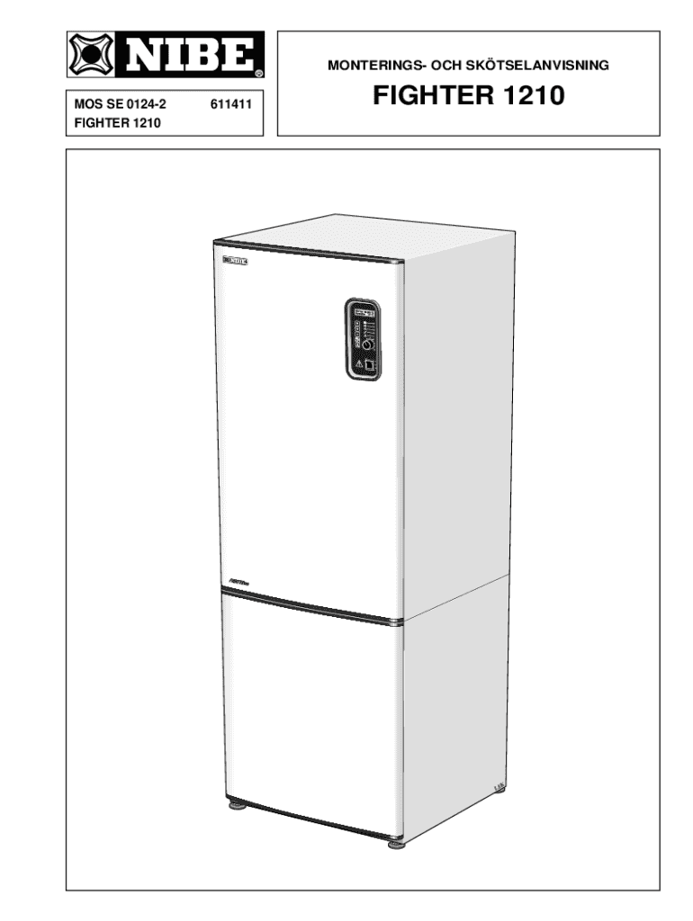 Fillable Online FIGHTER 1210 - nibe.eu Fax Email Print - pdfFiller