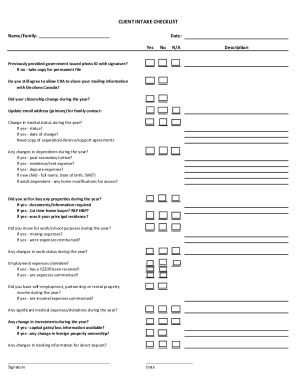 Fillable Online Sending intake forms and documents to clients Fax Email ...
