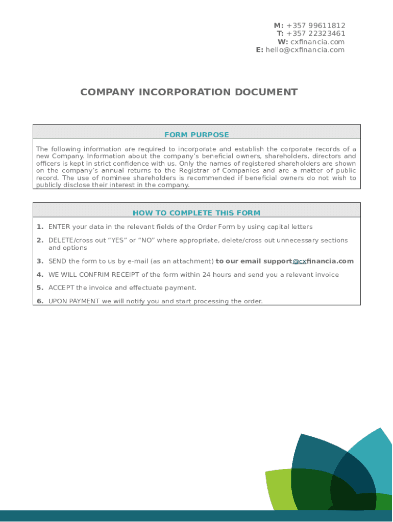 Who's the Boss? Requirements to Reveal Beneficial Owners Doc Template ...