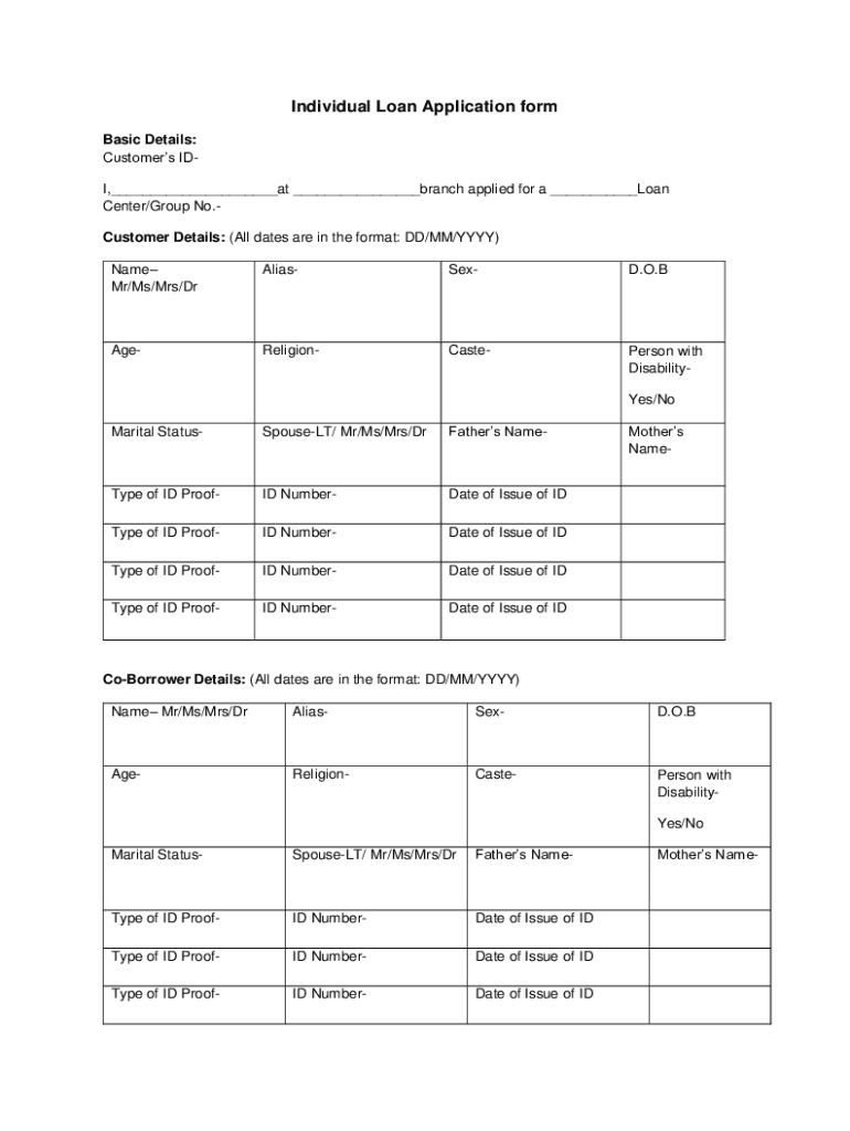 Fillable Online PSB Housing Loan Application Form - Punjab & Sind Bank ...