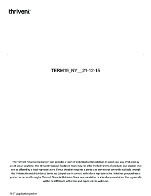 Fillable Online TFGT Application packet Fax Email Print - pdfFiller