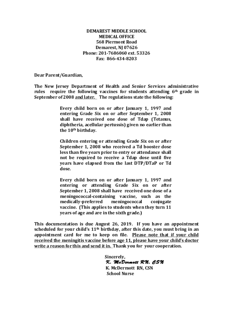 Fillable Online Ontario's Routine Immunization Schedule Fax Email Print ...