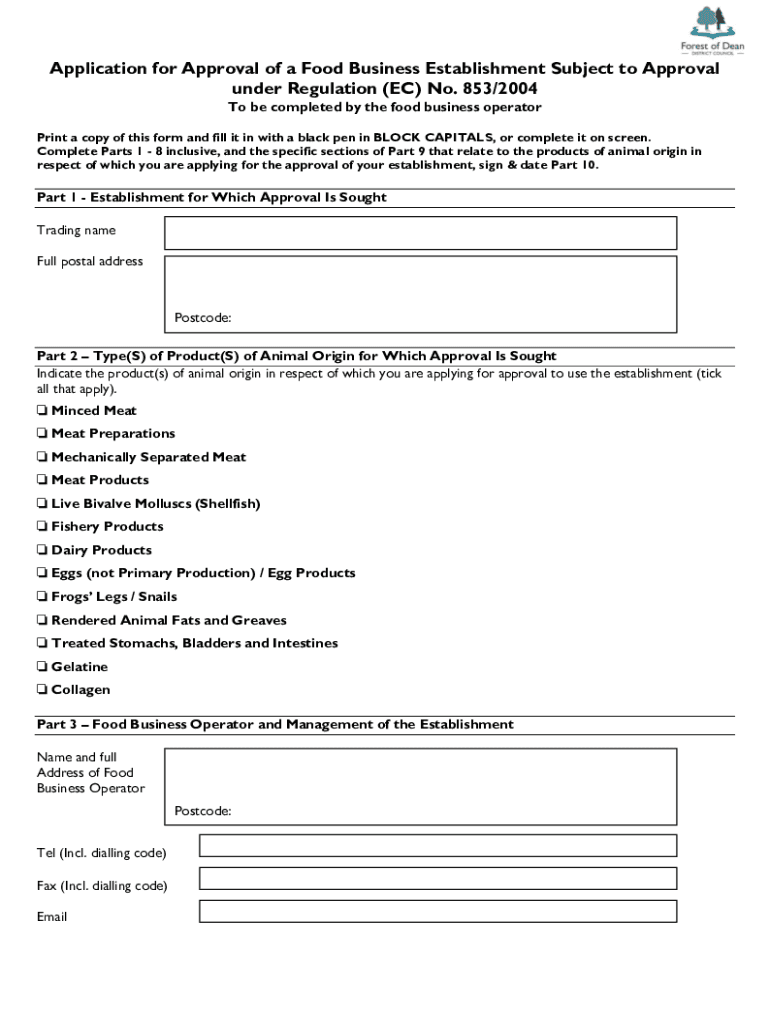 Fillable Online EC Approval Application Form 38.83KB Fax Email Print - pdfFiller
