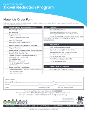 Fillable Online Intro to Travel/Trip Reduction Program (TRP) Fax Email ...