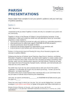 How to write a presentation: a step-by-step guide Doc Template | pdfFiller