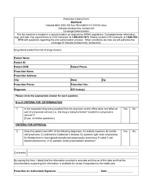 Fillable Online CCRD Prior Authorization Form - Cigna Fax Email Print ...