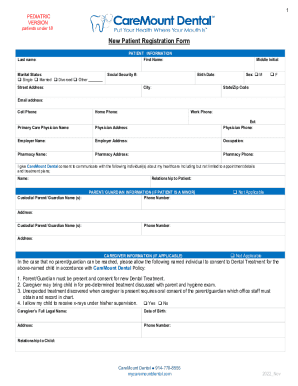 Fillable Online Date of Birth: Age: SSN Occupation: Marital Status ...