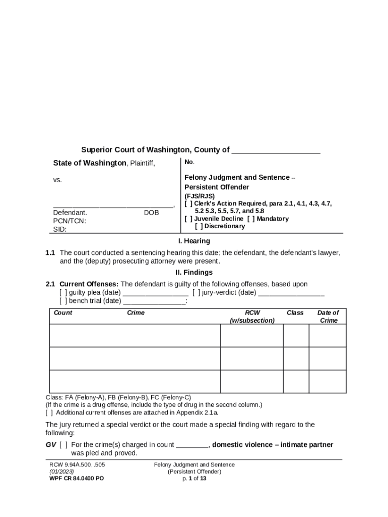 Certificate & Order of Discharge Packet - Whatcom County Doc Template ...