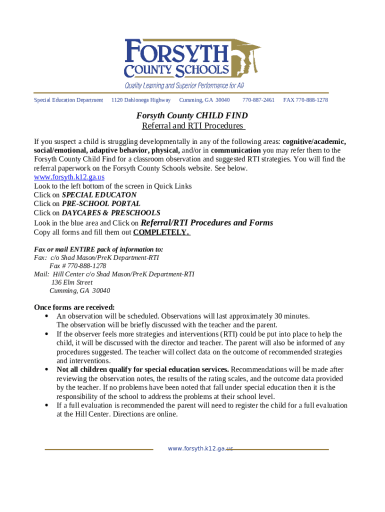 Referral Procedures Consent Teacher Info - StudyLib Doc Template | pdfFiller