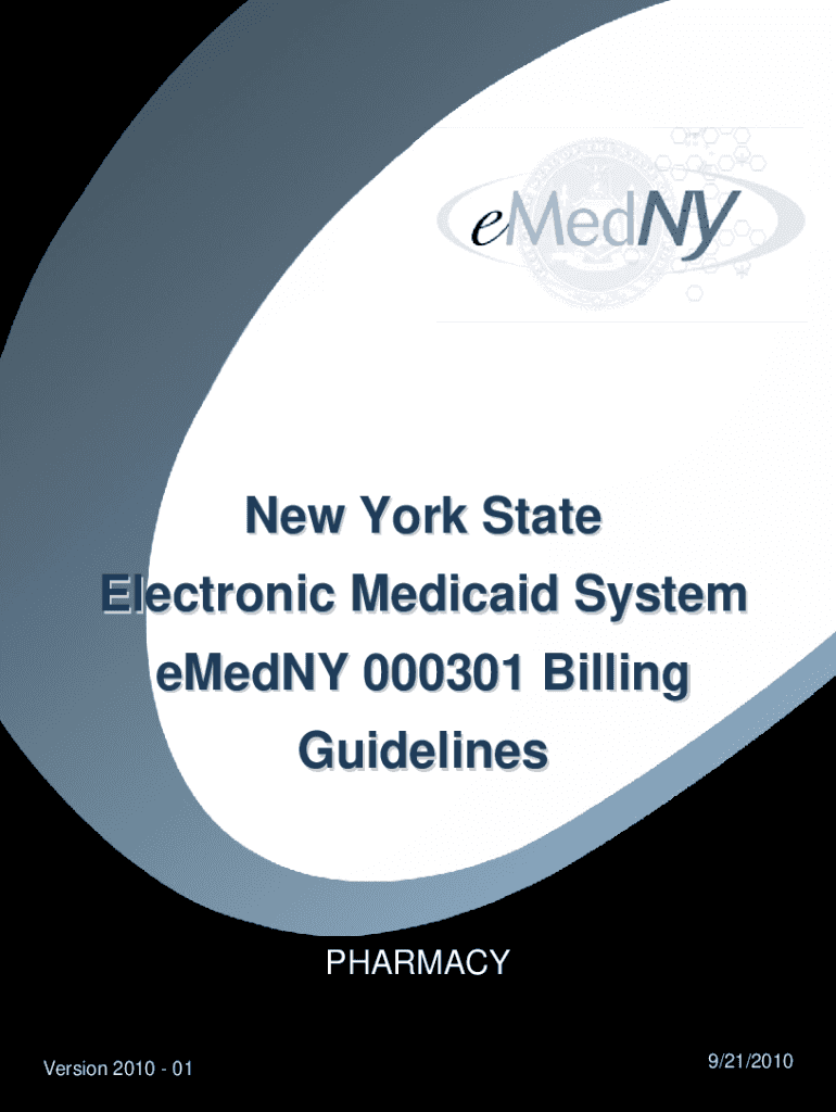 Fillable Online Claim Form A eMedNY-000301 Fax Email Print - pdfFiller