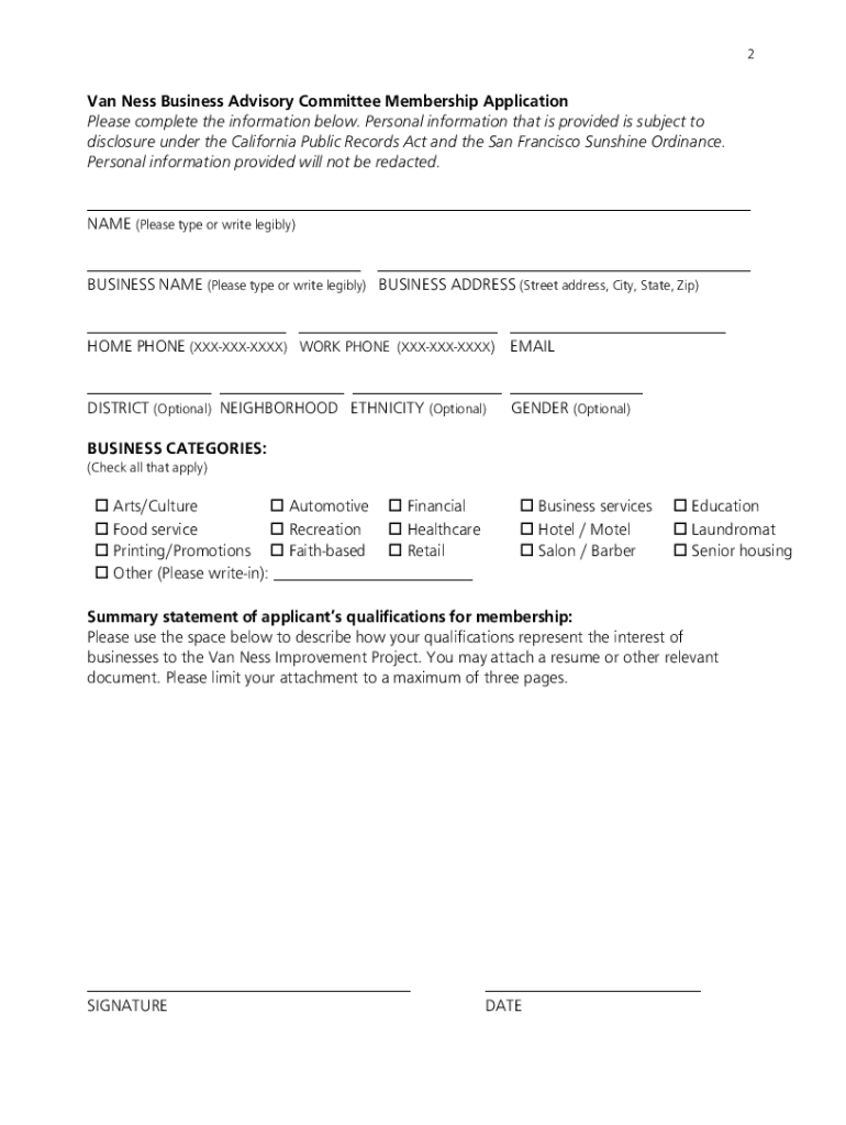 Fillable Online Major upgrades are underway on Van Ness Avenue in San ... Fax Email Print ...